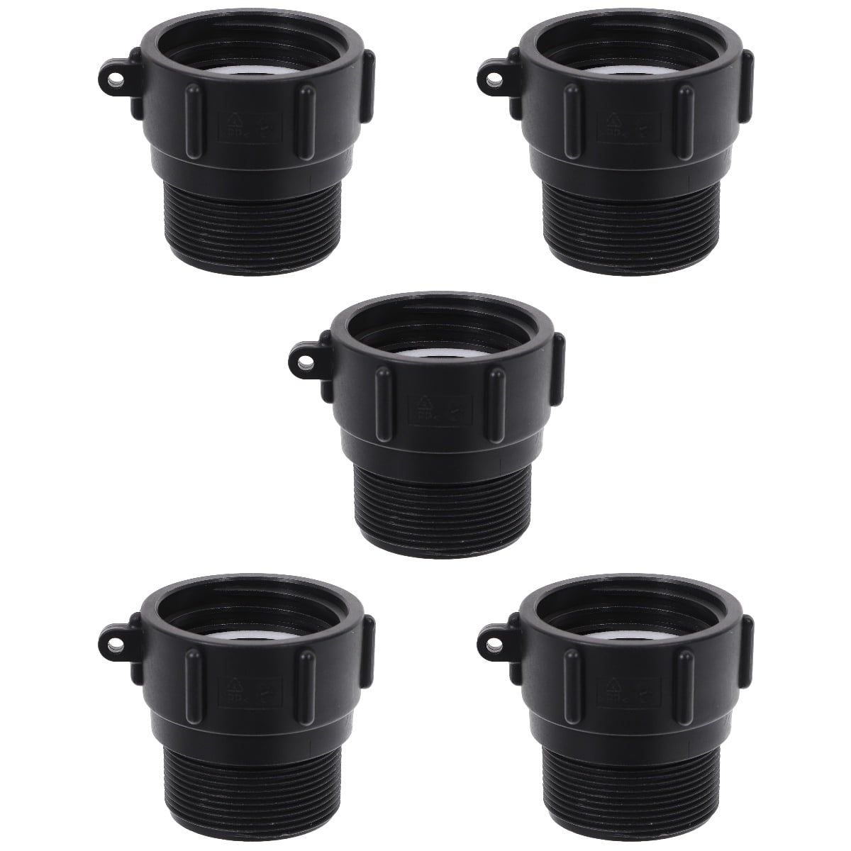 Set of 5 Sewer Water Tank Connector Standard IBC Containers Adapter ...