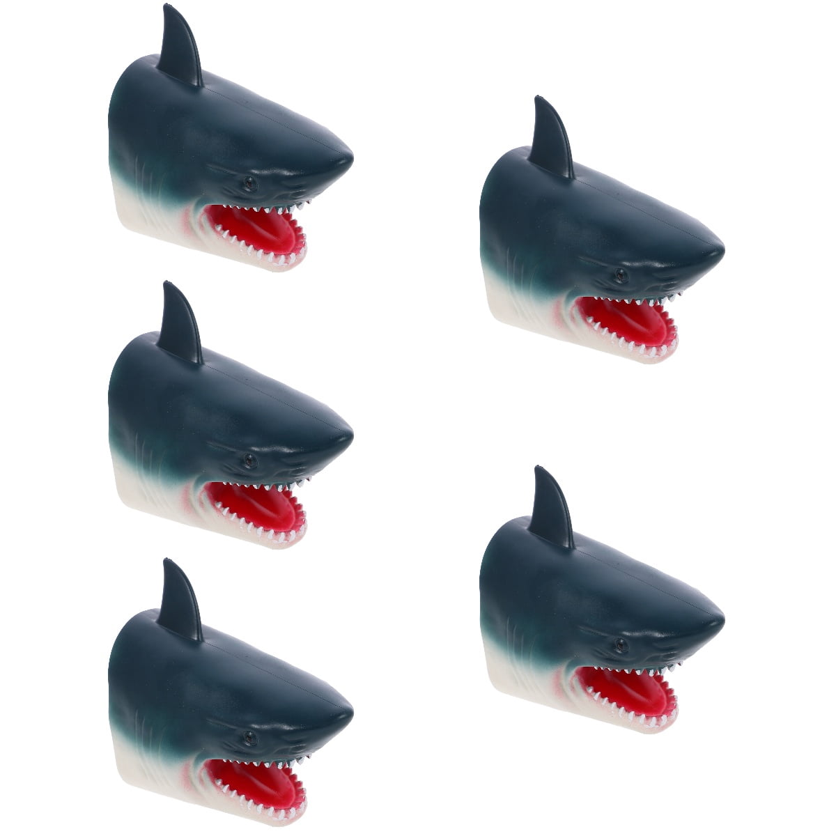 Set of 5 Shark Puppet Puppets Child Parent-child - Walmart.com