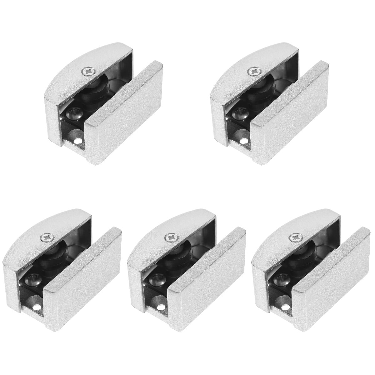 Set of 5 Shower Door Guides for Glass Sliding Doors Track Induction ...