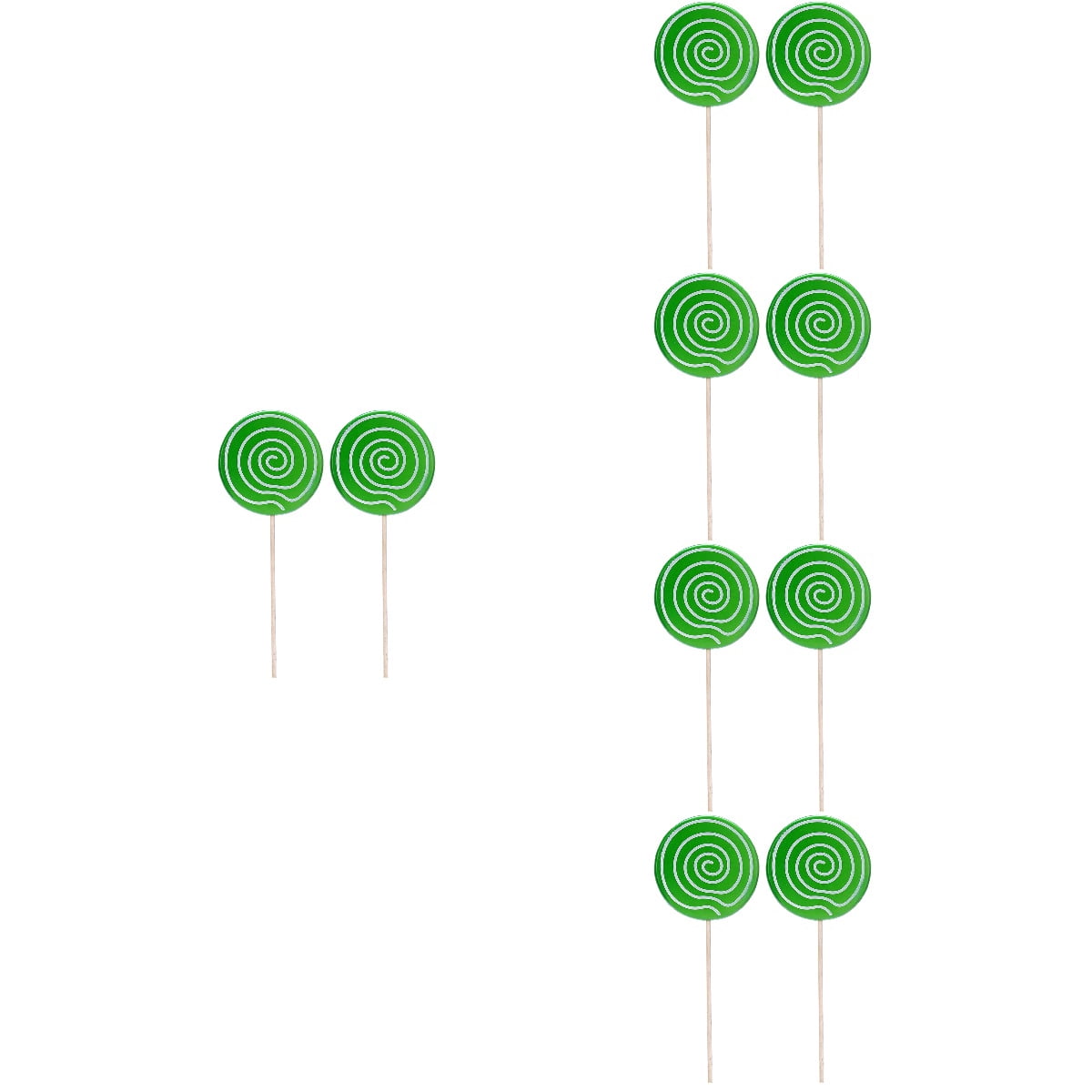 Set of 5 Simulated Lollipop Candy Photo Booth Lollipops Drumsticks ...