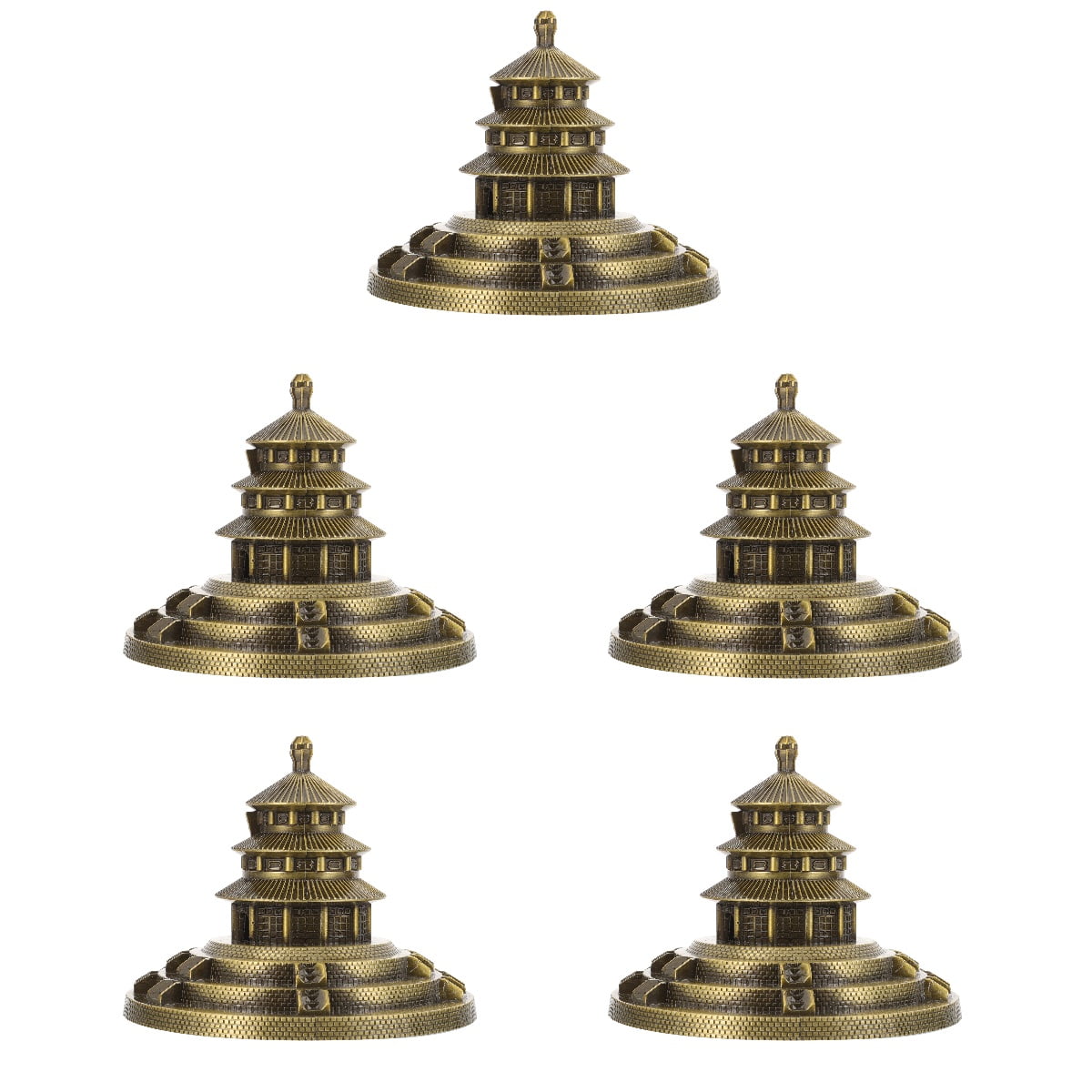 Set of 5 Small Architecture Craft Dragon Decor Model Building - Walmart.com