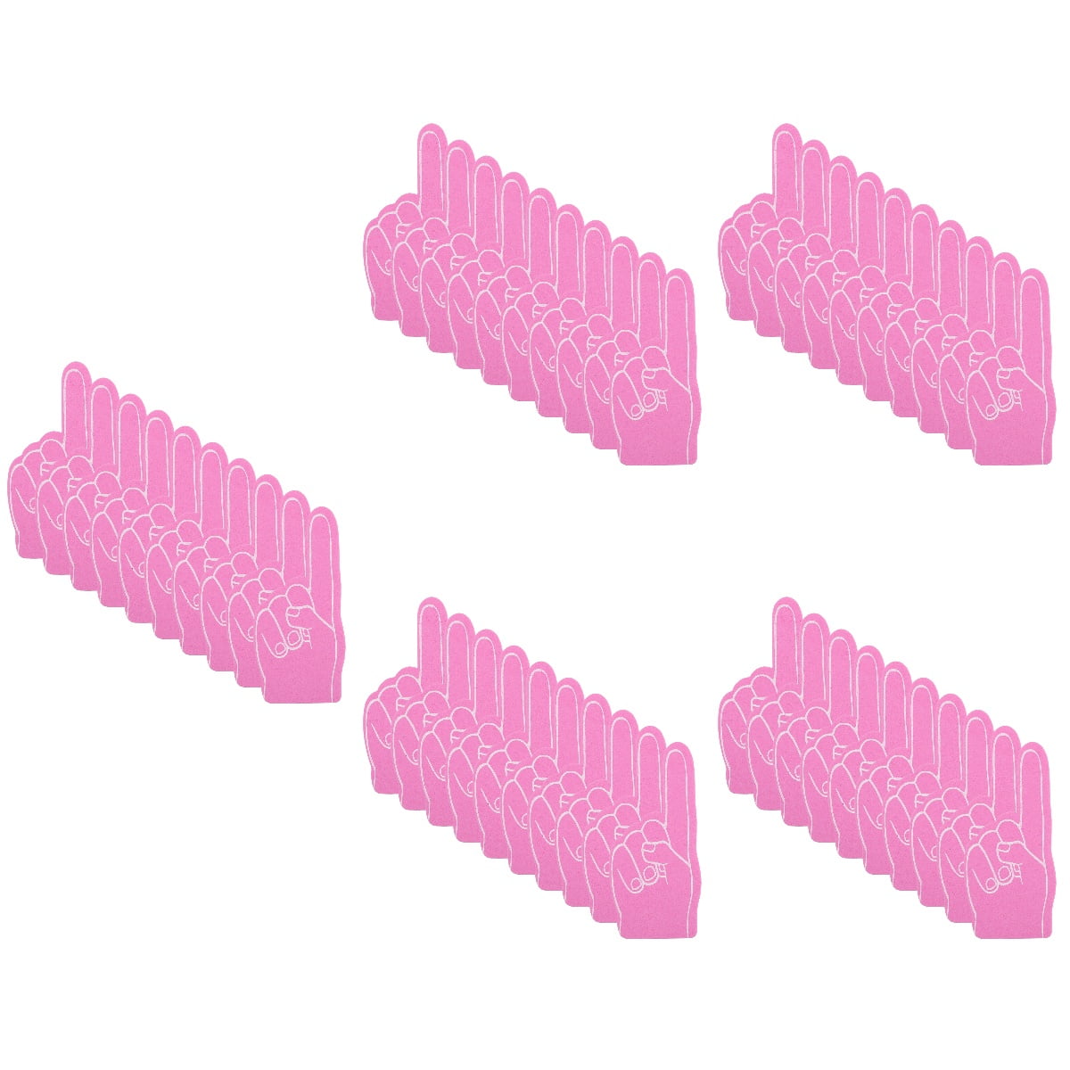 Set of 5 Soccer Whistle Giant Fingers Party Supplies Mittens Mini ...