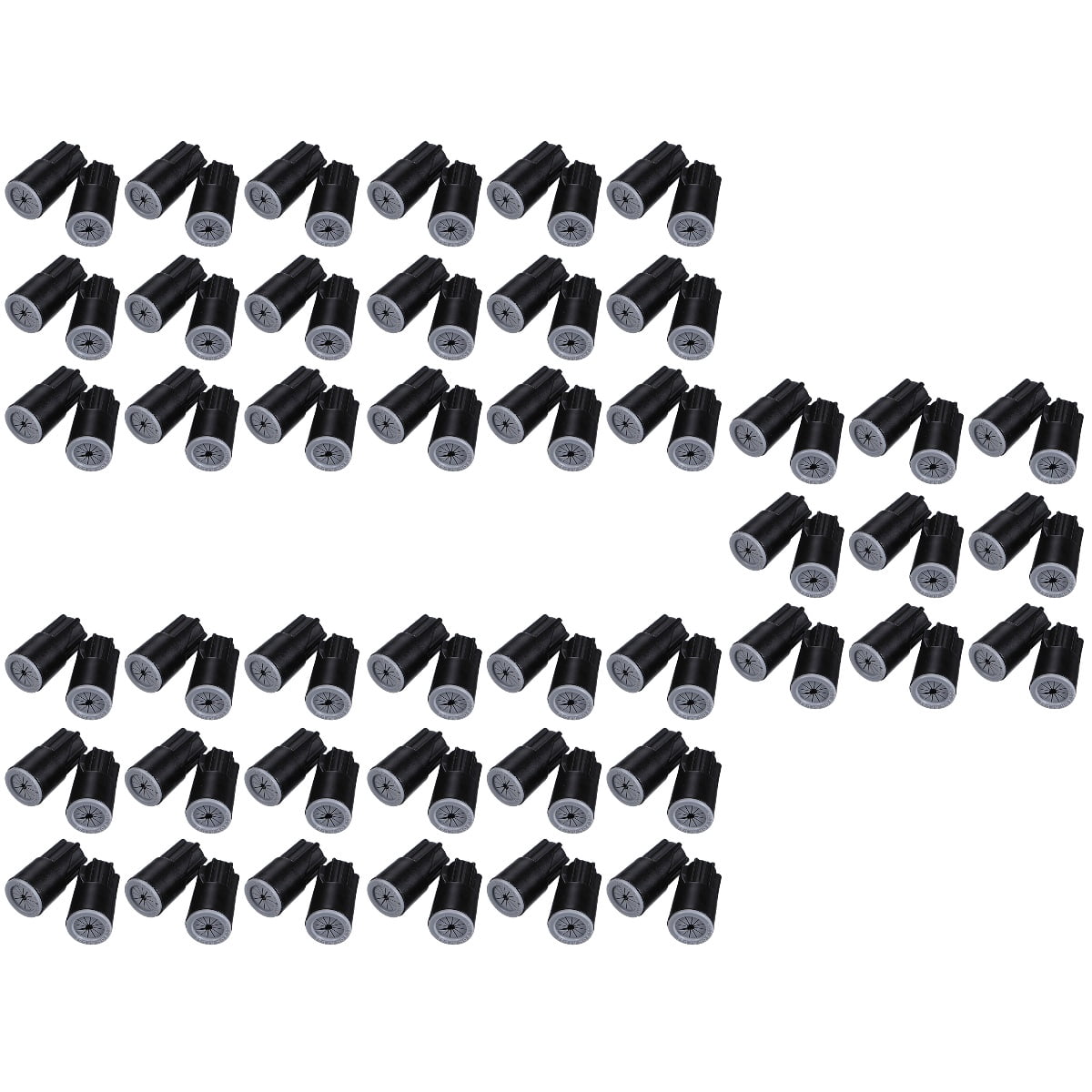 Set of 5 Solderless Wire Connectors Waterproof Crimping Cap - Walmart.com