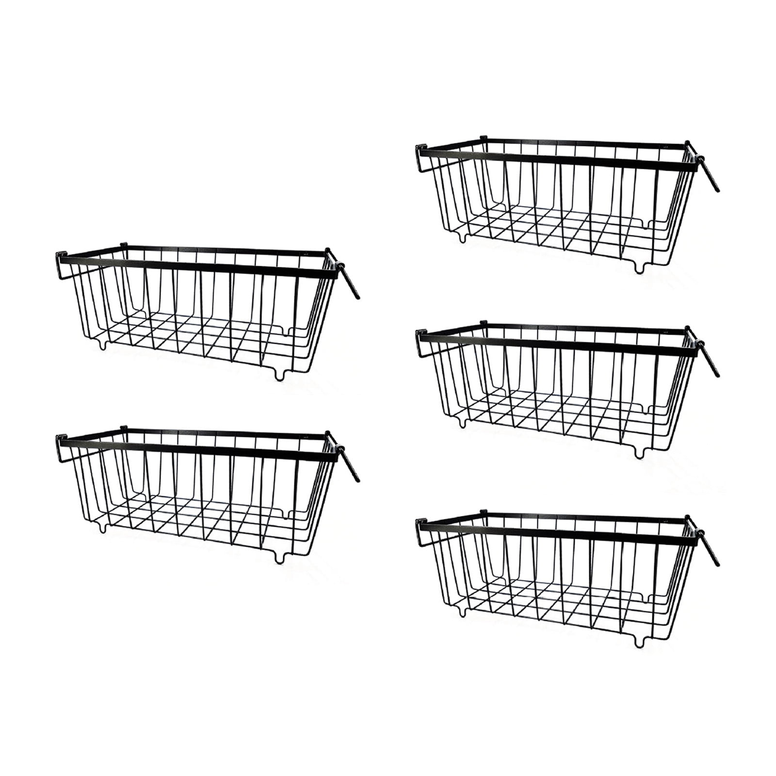 Set of 5 Stackable Bins Freezer Organizers Freezer Storage Solution ...