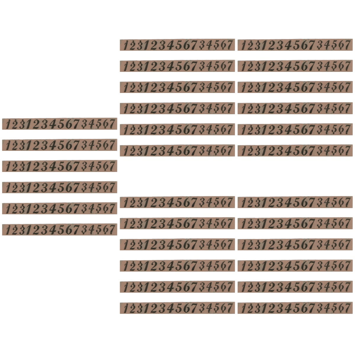 Set of 5 Stave Ethereal Drum Sticker Tongue Note Scale Child - Walmart.com