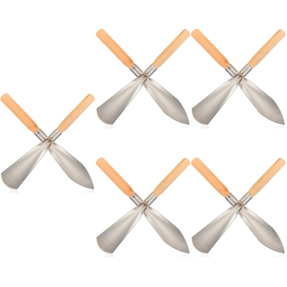 Set of 5 Trencher Multifunction Shovel Garden Hand Trowels Sturdy ...