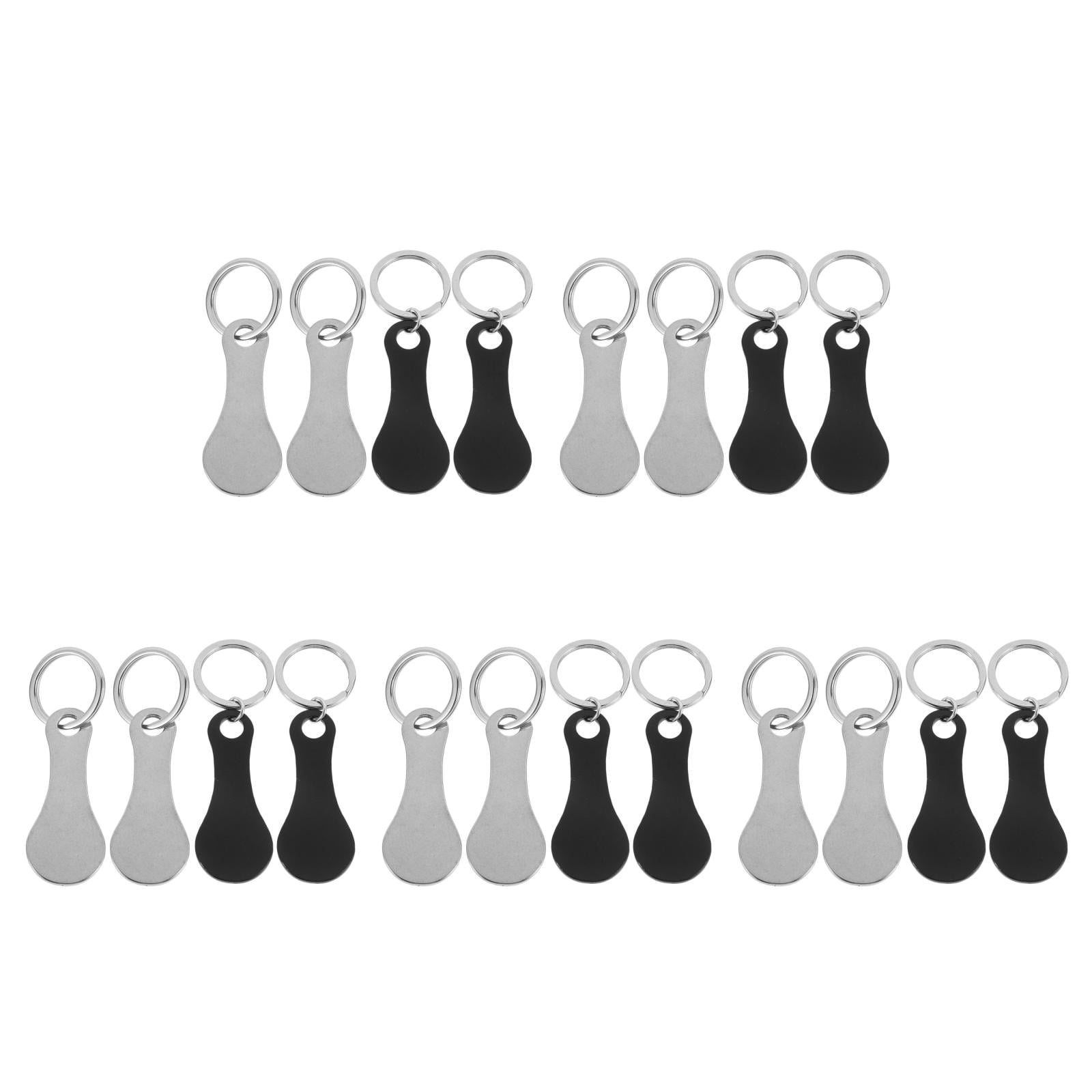 Set of 5 Trolley Cart Token Convenient Tokens Shopping - Walmart.com
