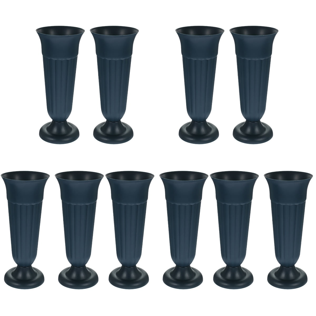 Set of 5 Vase Floral Foam Roman Column Flower Pot - Walmart.com