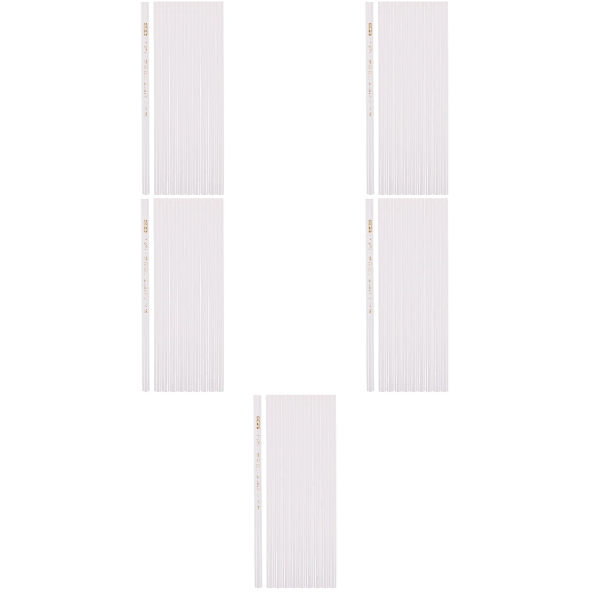 Set of 5 White Erasable Pencils for Fabrics Ink Marking Tool - Walmart.com