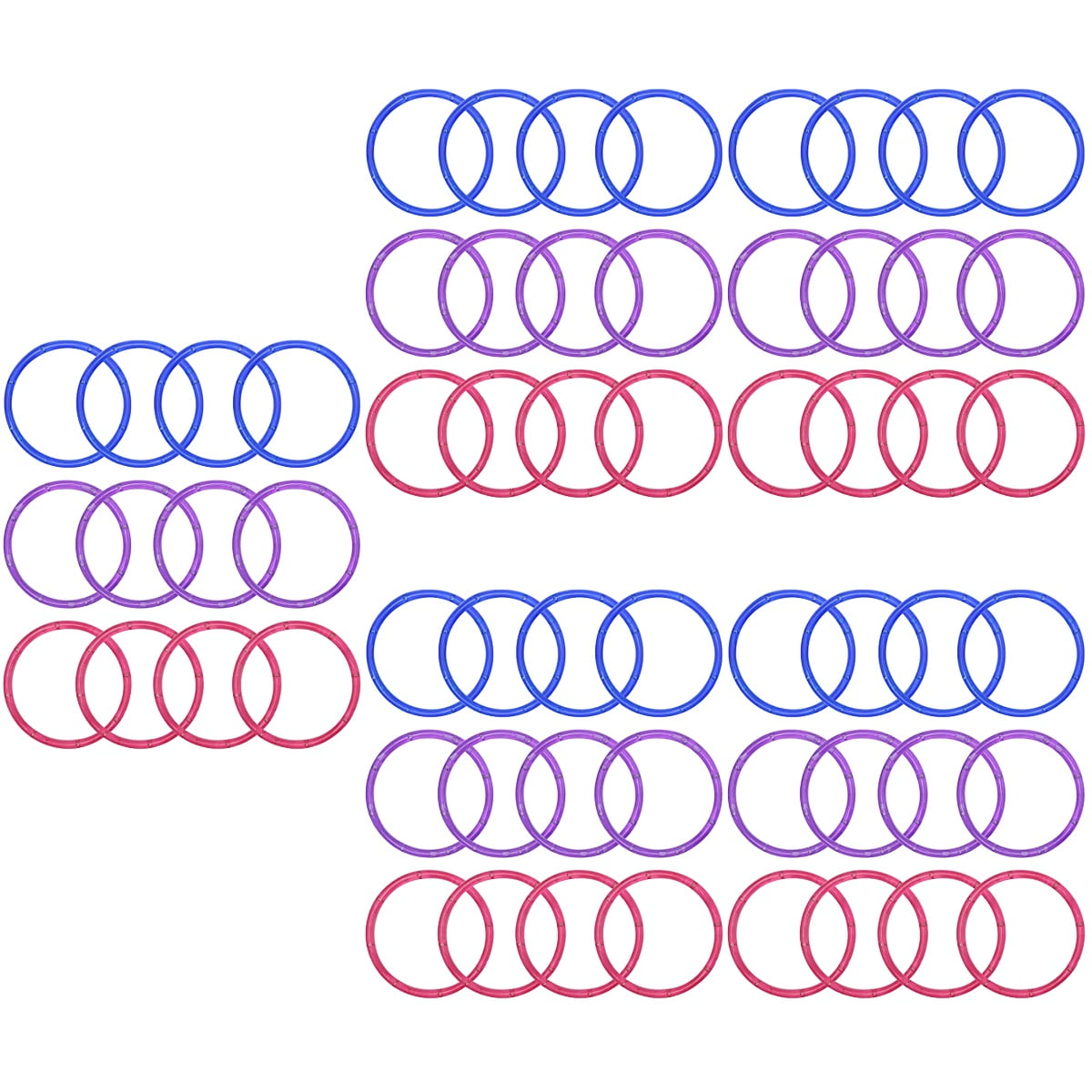 Set of 5 Wind Chime Top Rings Windchime Hoops Battery Hat DIY Making ...