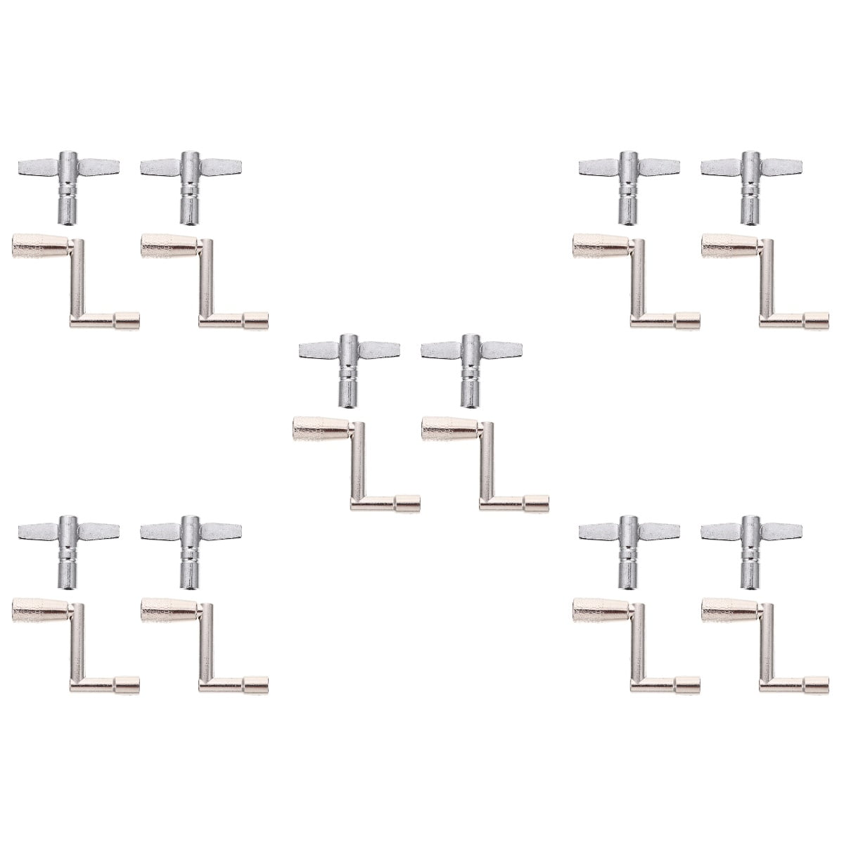 Set of 5 Wrenches Tuner Drum Percussion Instrument Battery Key ...