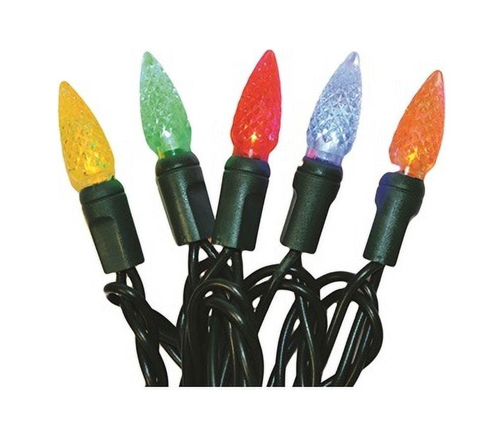 Set of 50 Multi Color C3 LED Battery Operated Multi-Funtion Christmas ...
