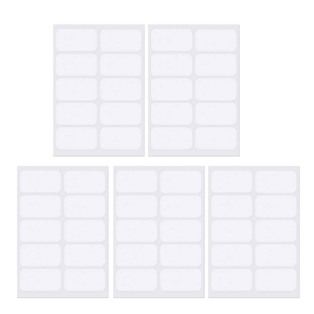 Set of 50 No Iron Label Writes-On Name Tag for Clothes Water Resistant ...