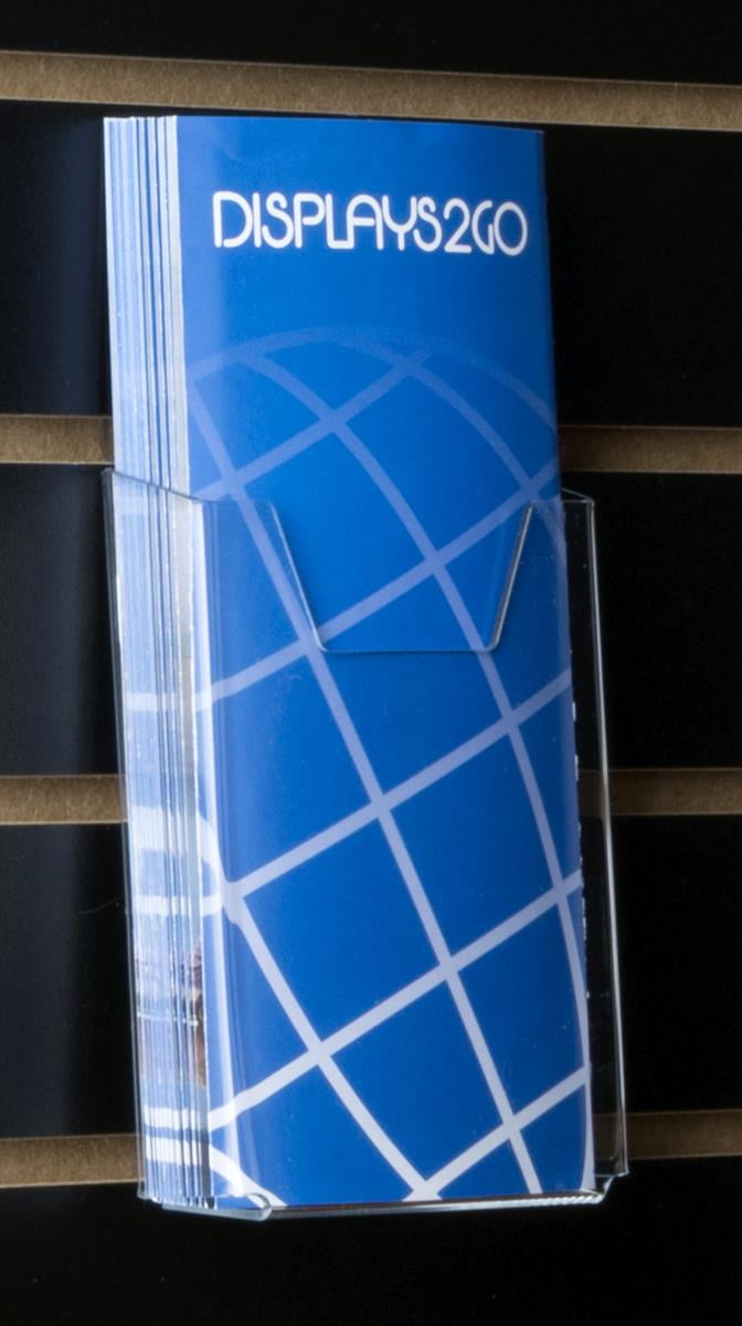 Set of 50, Slatwall Brochure Pockets for 4 x 9 Literature, Single ...