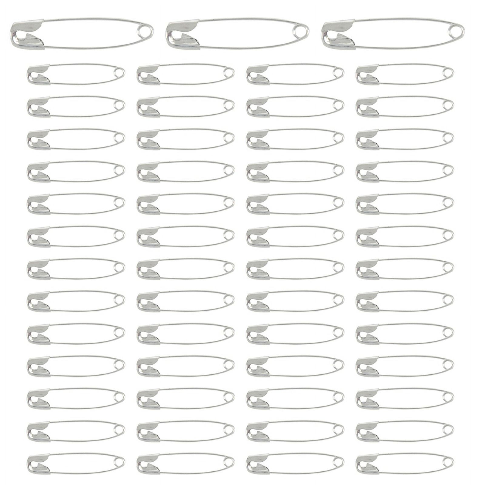 Set of 500 Metal Safety Pins,Clothes Pin - Walmart.com