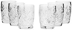 Set of 6 1.5-Oz Hand Made Vintage Russian Crystal Glasses, Whisky Shots ...