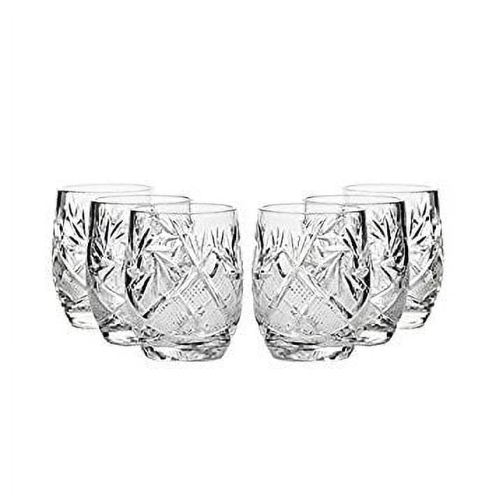 Set of 6, 1.5-Oz Hand Made Vintage Russian Crystal Shot Glasses, Vodka ...
