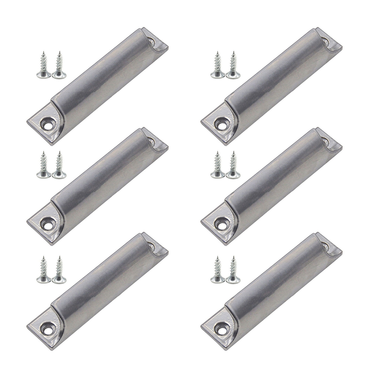 Set of 6 Black Drawer Pulls 3 Inch C C Cabinet Handle for Stylish ...