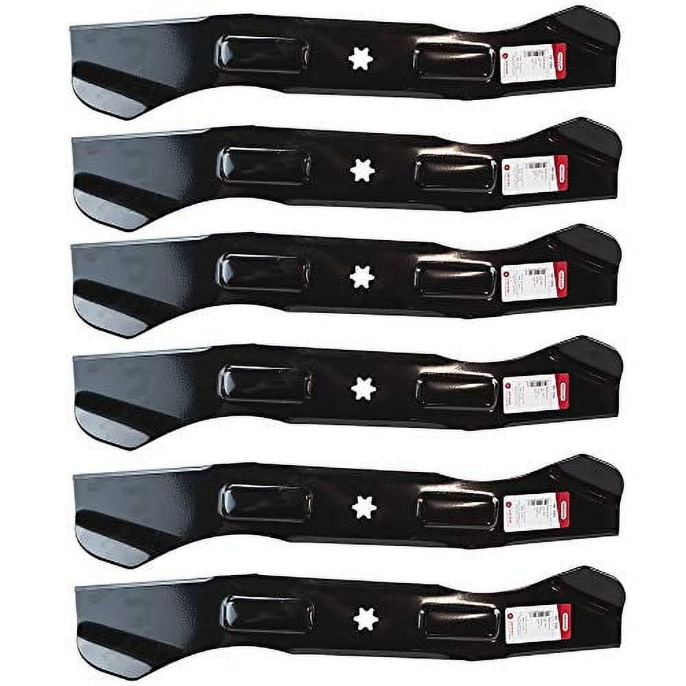 Set of 6 Blades OEM Number 98-096 Fits 46 Inch Deck 742-04244 942-04290 - Walmart.com