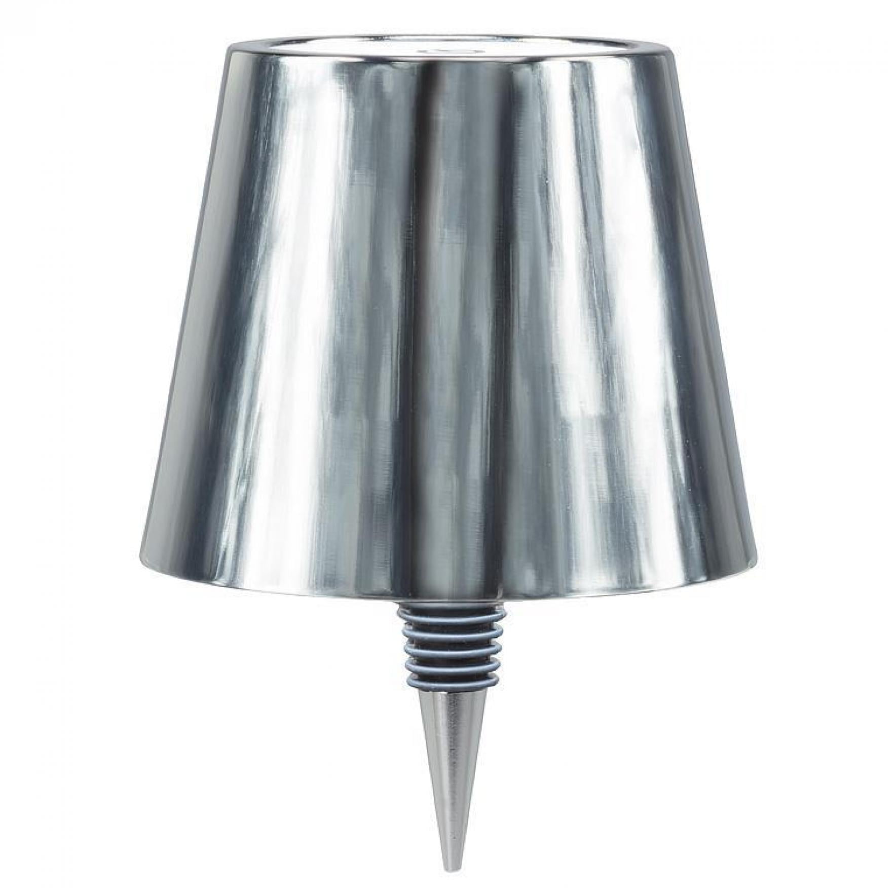 Set of 6 Chrome Color Shade Led Lit Bottle Stopper - Walmart.com