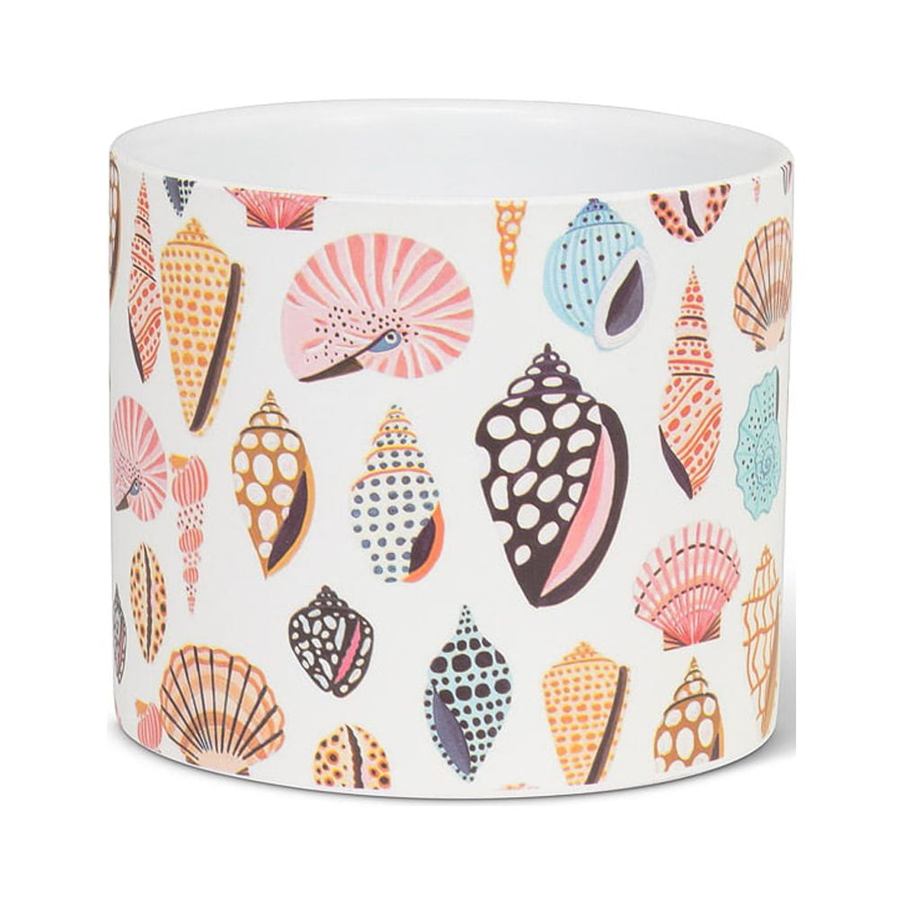 Set of 6 Colourful Shells Small Planter - Walmart.com
