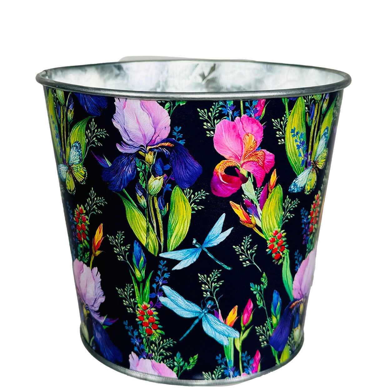 Set of 6 Dear Iris Floral Print Planter - Walmart.com