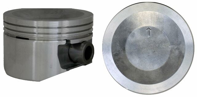 Set of 6 Dish Top Hypereutectic Pistons for 95-00 Ford 4.0L/244 ...