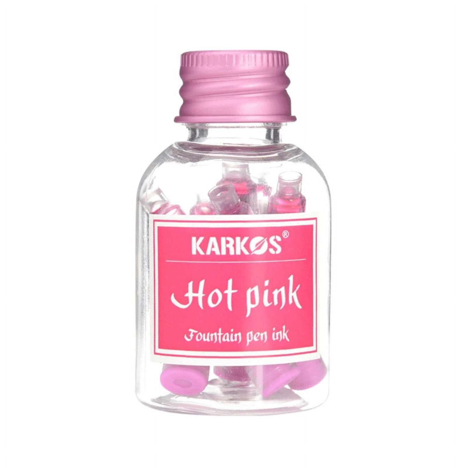 Set of 6 Disposable Fountain Pen Ink Cartridge Refills Universal Design ...