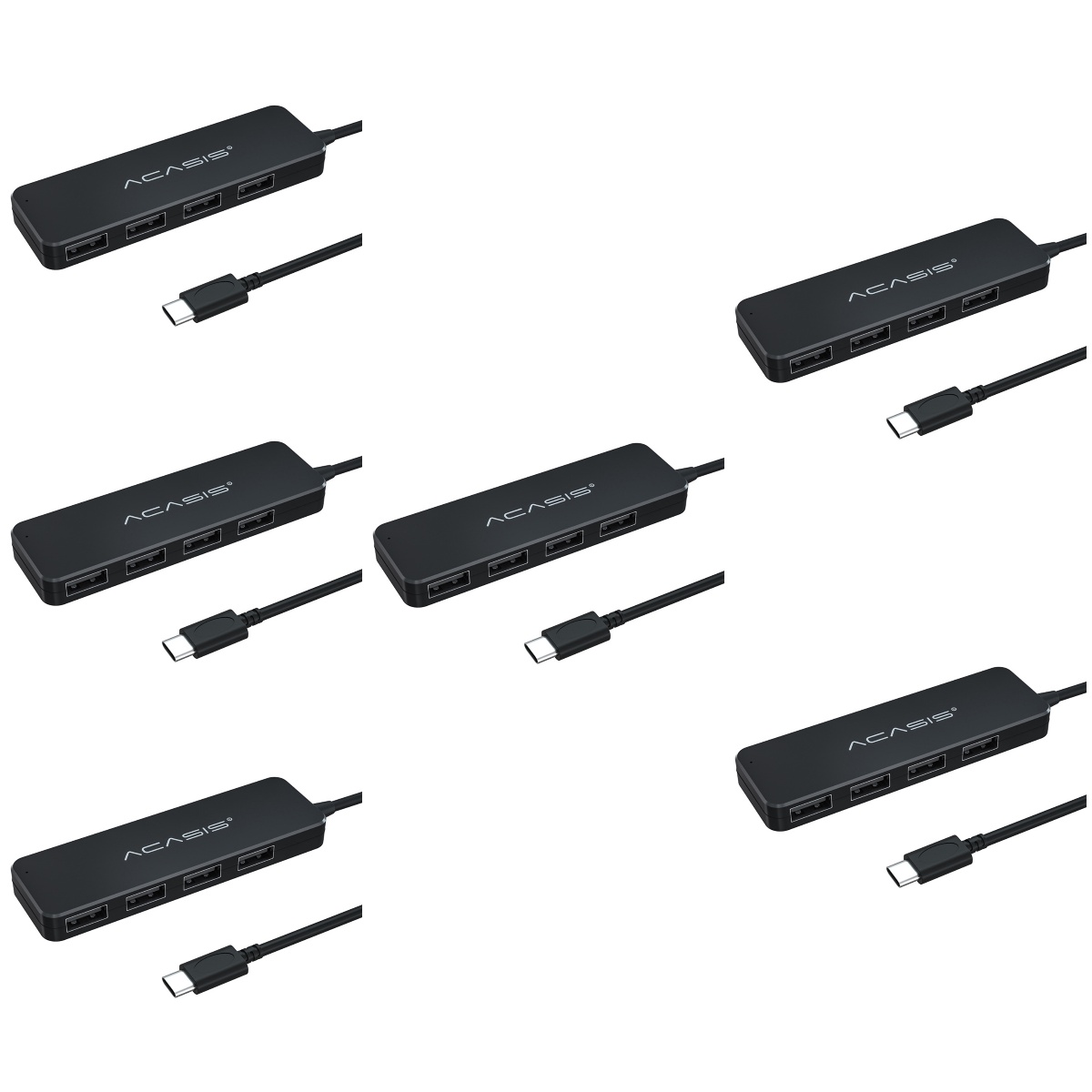 Set of 6 Extender Hub USB Laptops Computers Docking Station - Walmart.com