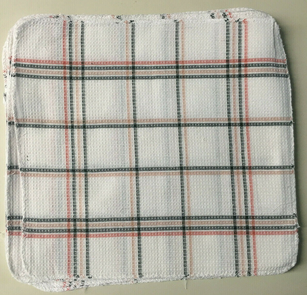 Better Home USA Set of 6 Extra Large Waffle Weave Dish Cloths, Orange ...