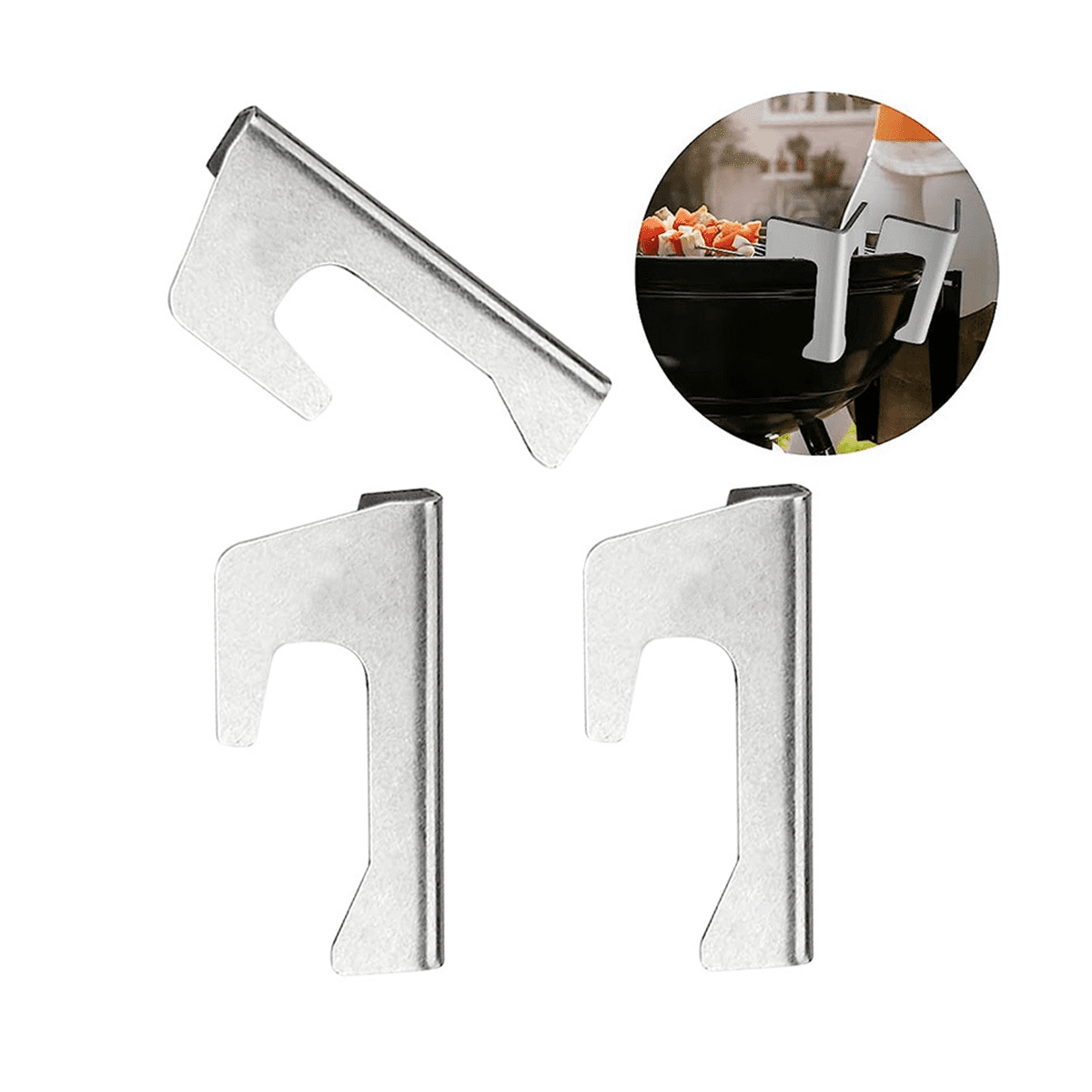 Set of 6 Fire Plates Spacers Universal Spacer Fire Barrel Stainless ...