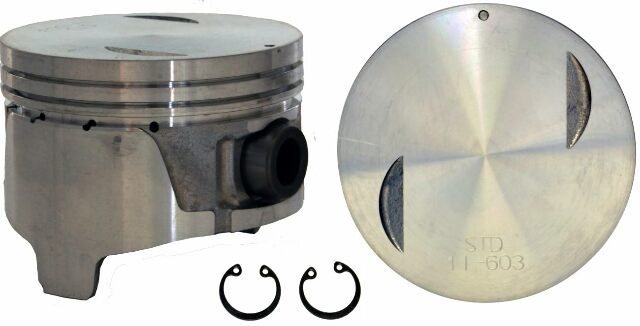 Set of 6 Flat Top Pistons for 87-95 Nissan/Infiniti 3.0L/2960 VG30E ...