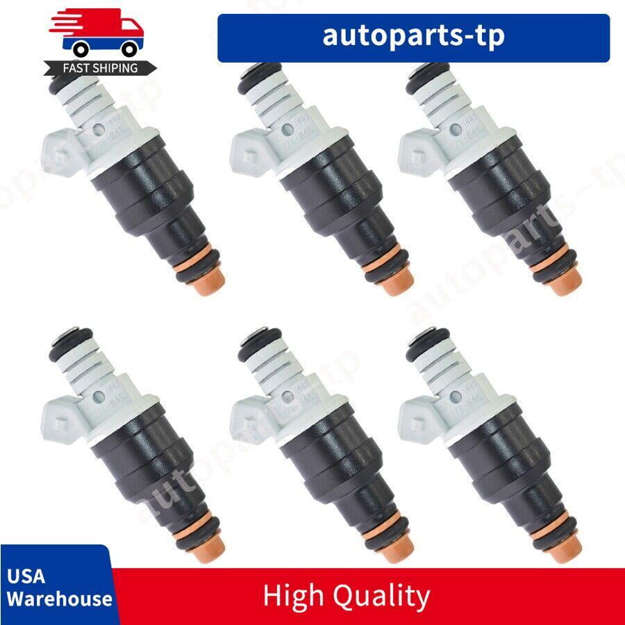 Set of 6 Fuel Injectors F1ZE-B4C For Ford F-150 F-250 F-350 1993-1996 ...