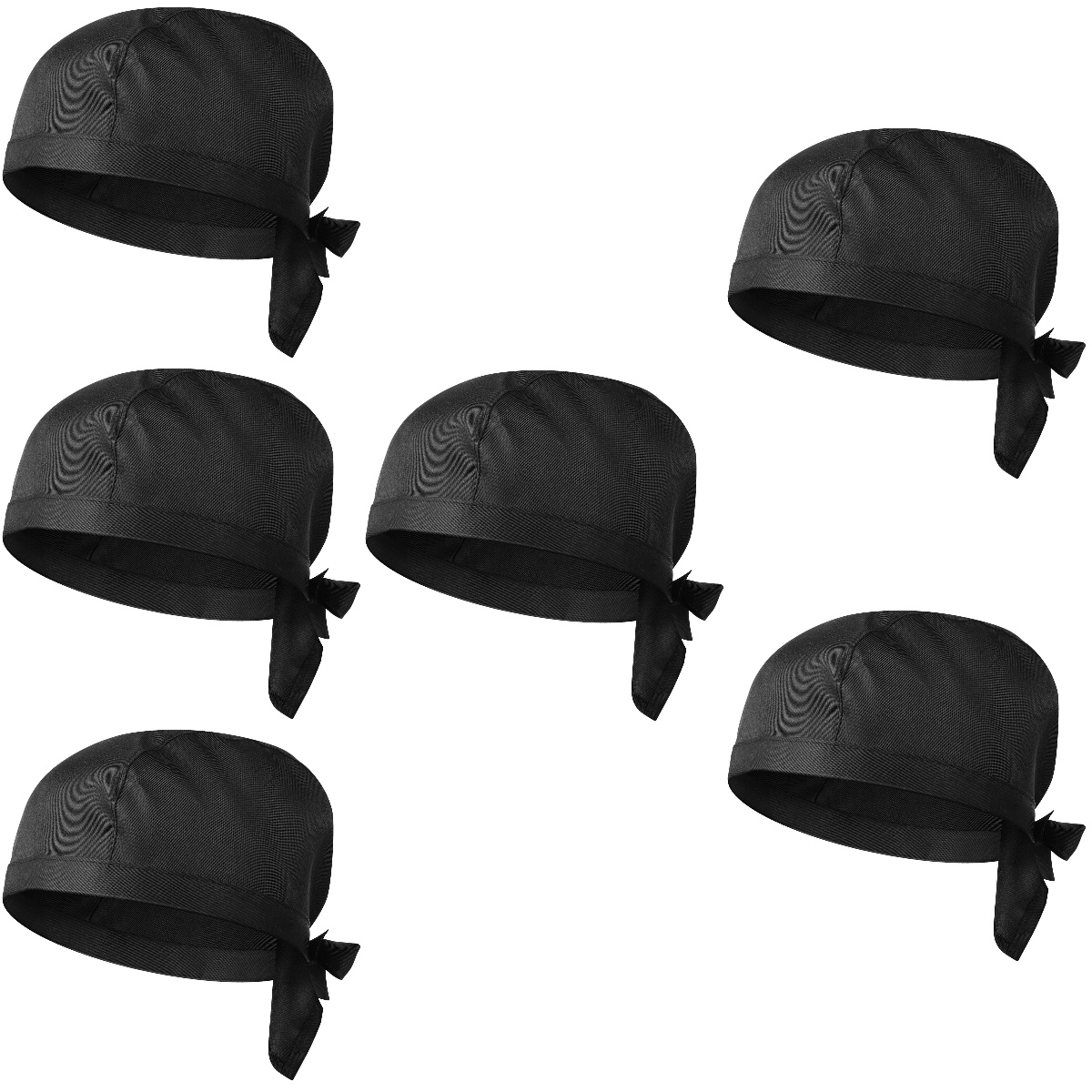 Set of 6 Helmets for Adults Womens Hat Kitchen Chef Bulk Man Uniform ...
