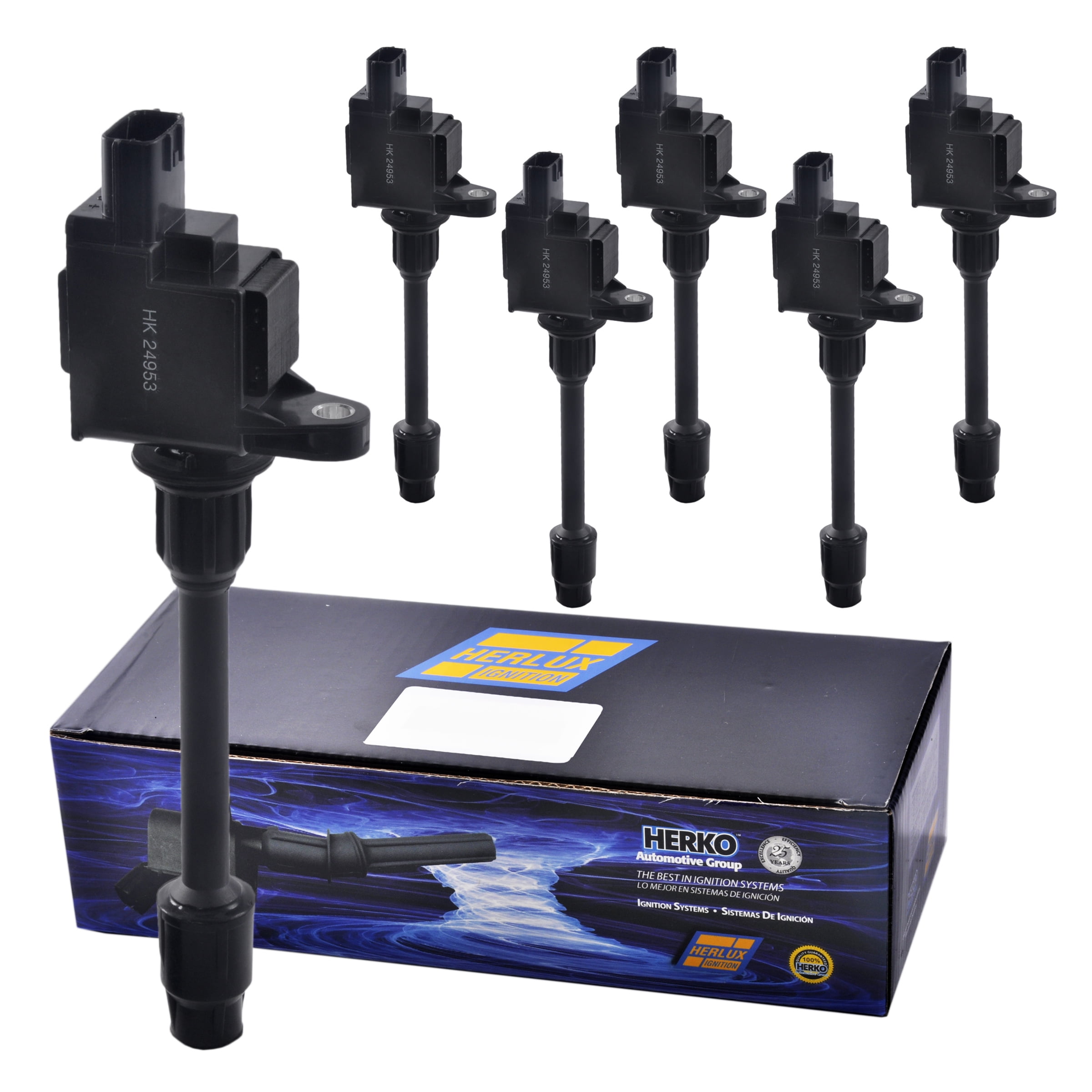Set of 6 Herko Direct Ignition Coil B084 for Infiniti Nissan I30 Maxima ...