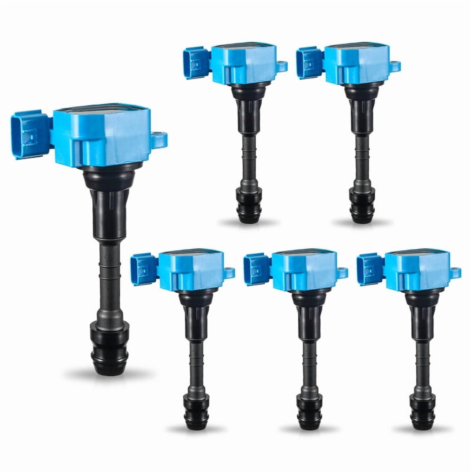 Set of 6 High Performance Ignition Coils Compatible with 2016 2017 ...