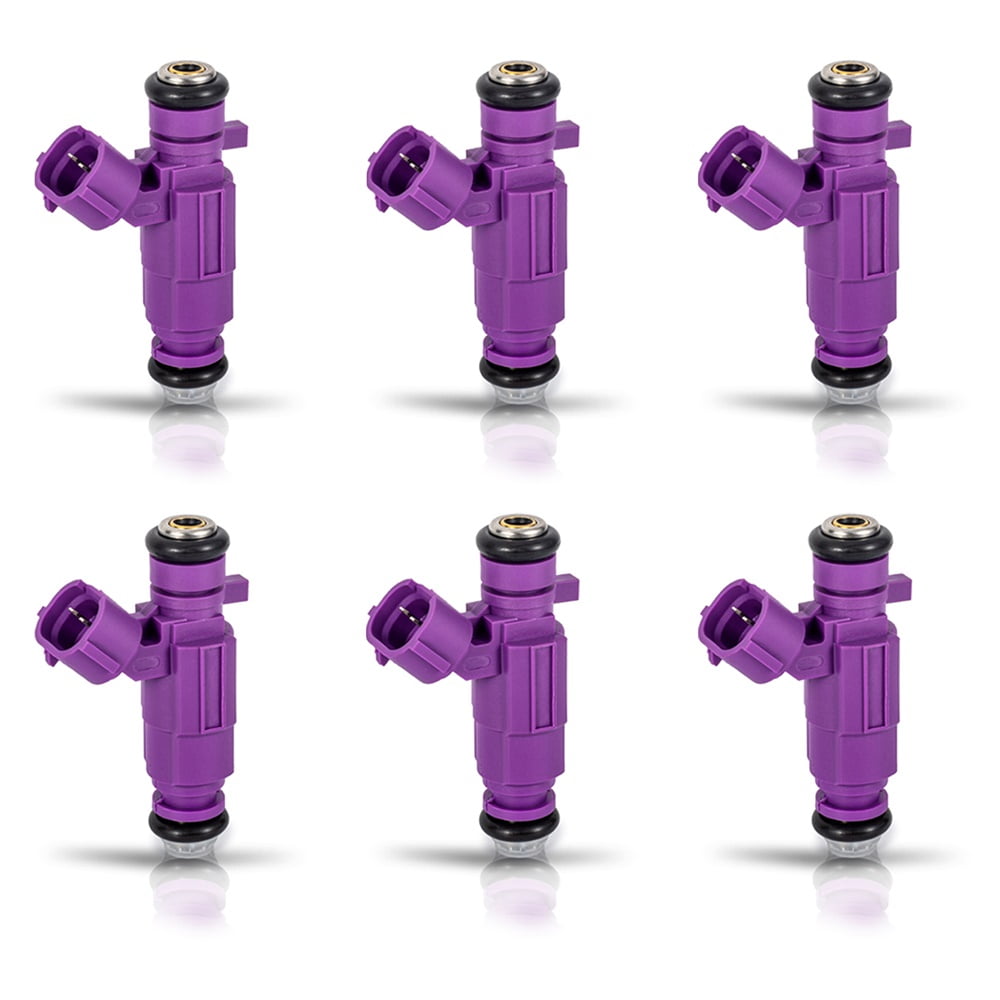 Set of 6 ISA Fuel Injectors for 2002-2006 Kia Optima Amanti Sorento ...