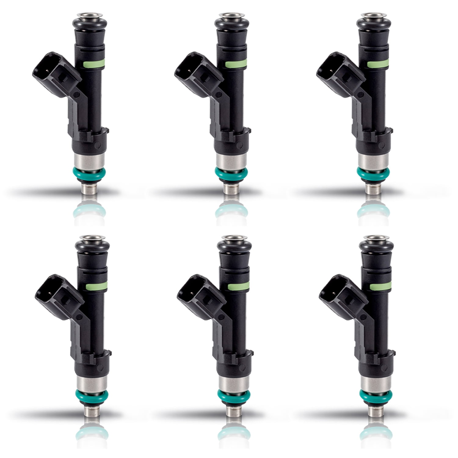 Set of 6 ISA Fuel Injectors for 2006-2009 Ford Fusion 2006 Lincoln ...
