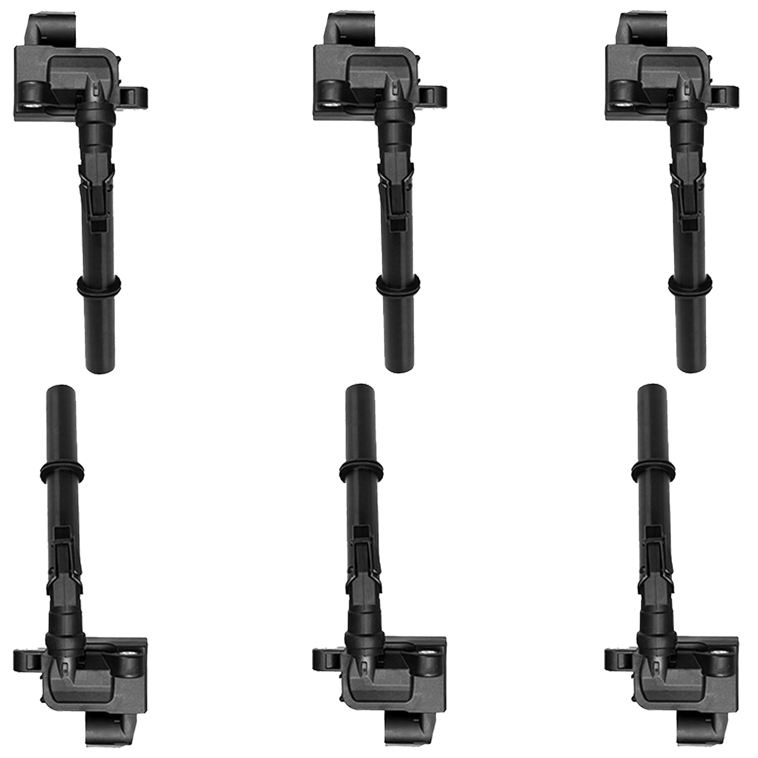 Set of 6 ISA Ignition Coils Compatible with 2013 Mercedes-Benz GL450 4 ...