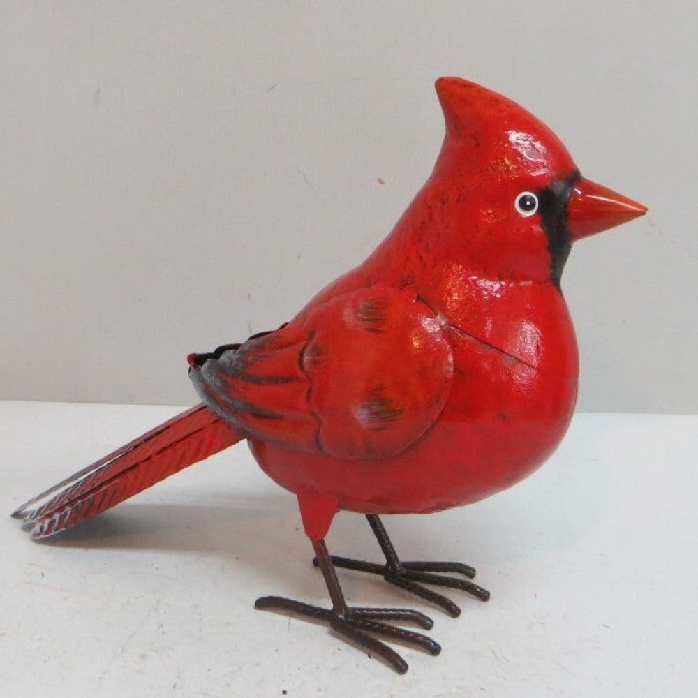 Set of 6 Metal Cardinal Figurine - Walmart.com