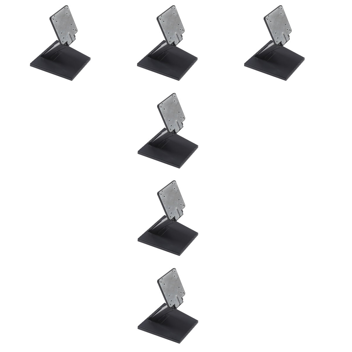 Set of 6 Monitor Stand Desktop Tablet Holder Computer Black - Walmart.com