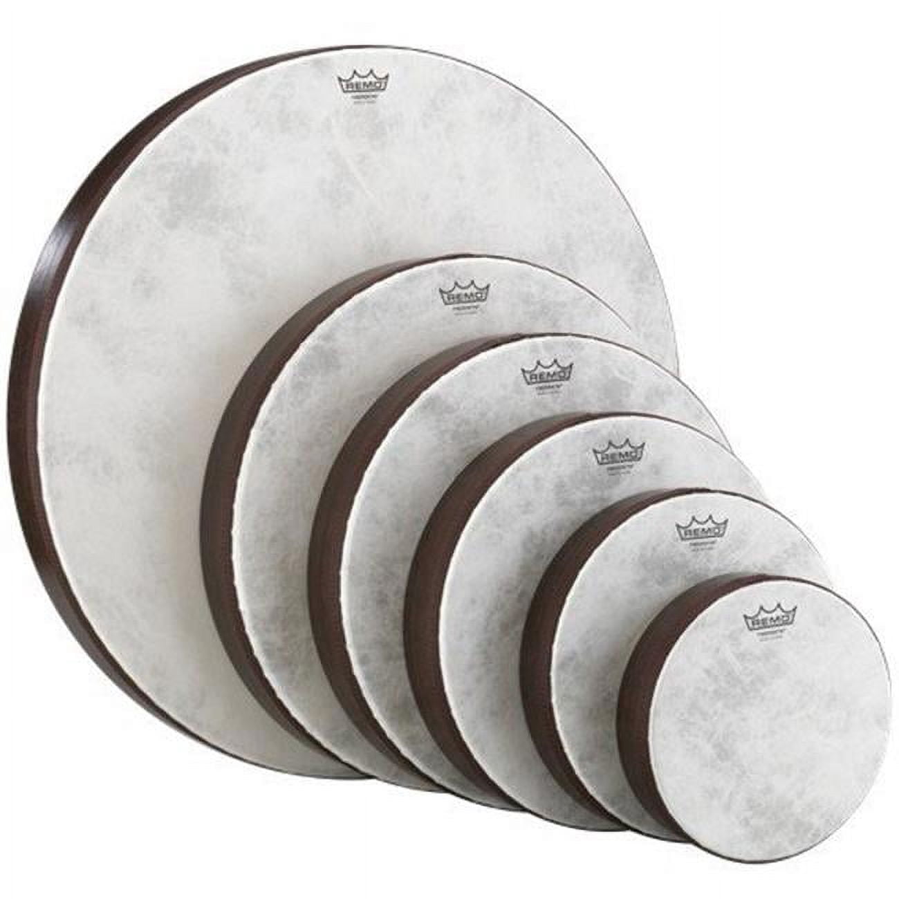 Set of 6 Remo Frame Drums w/ Fiberskyn Heads - Walmart.com
