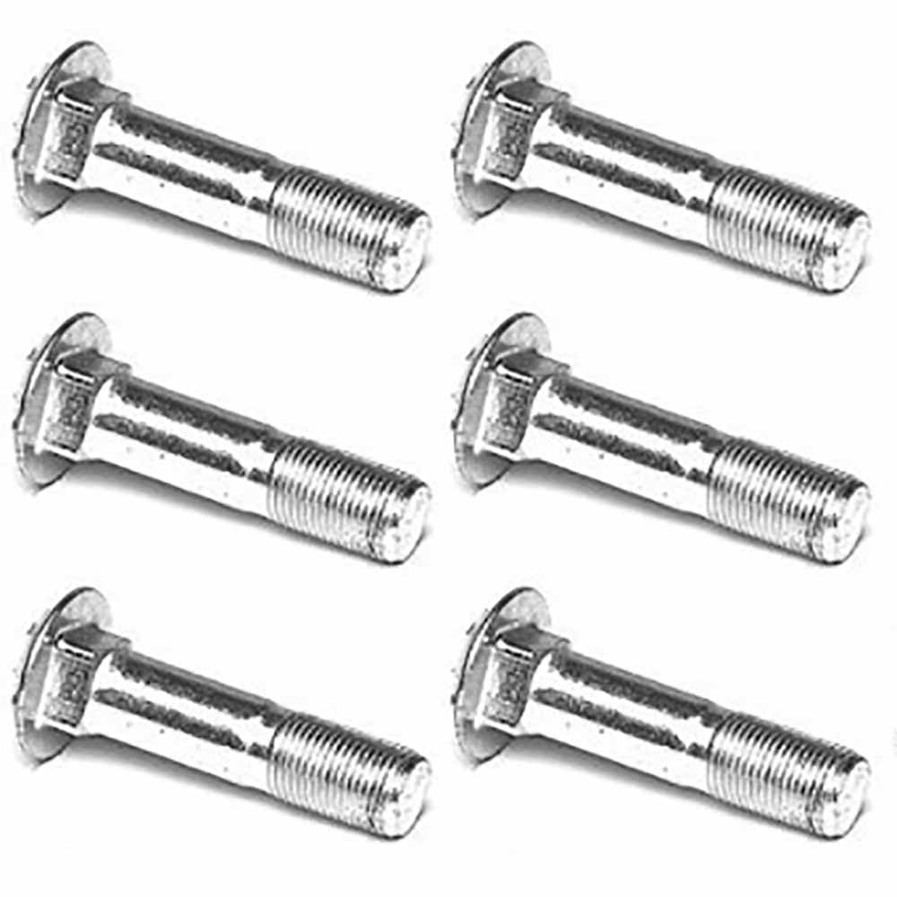 Ford/New Holland Tractor Rim Bolts Set of 6, Fits Models: 2N 8N 9N NAA ...