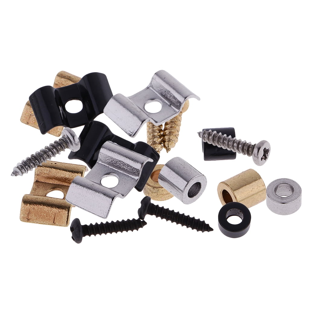 Set of 6 Roller String Retainer Tree Retainers for ST Sq Guitar Parts ...