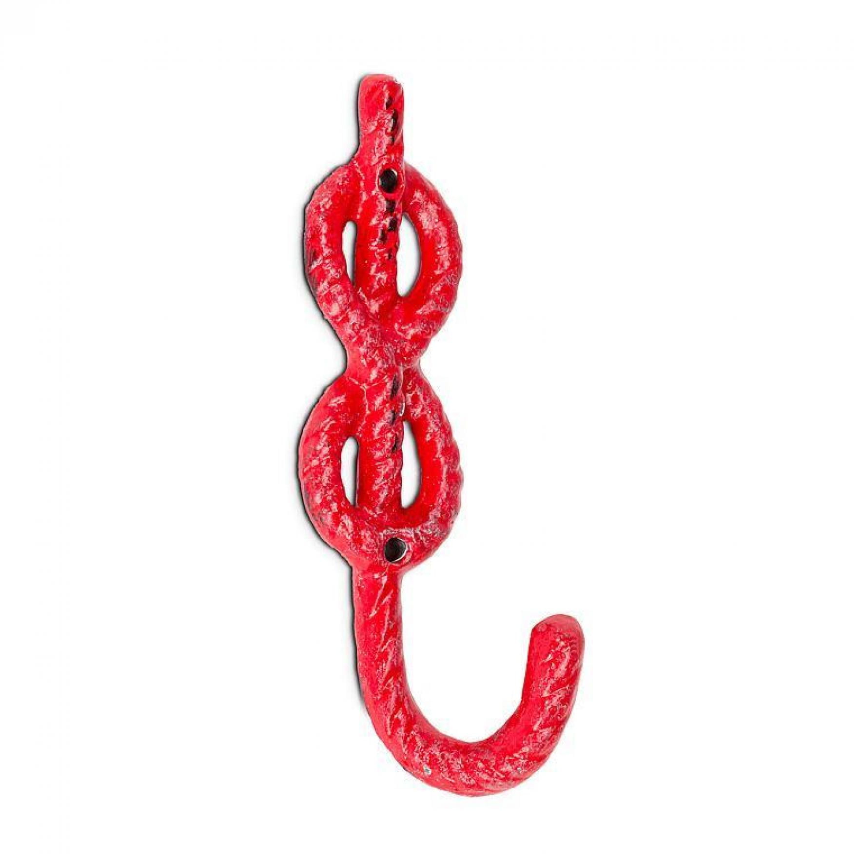 Set of 6 Rope Knot Hook - Walmart.com