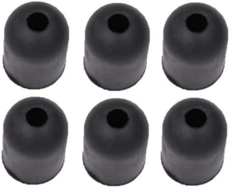 Set of (6) Rubber - Walmart.com