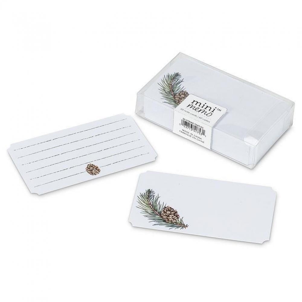 Set of 6 Set Of 50 Pinecones Mini Note Paper - Walmart.com