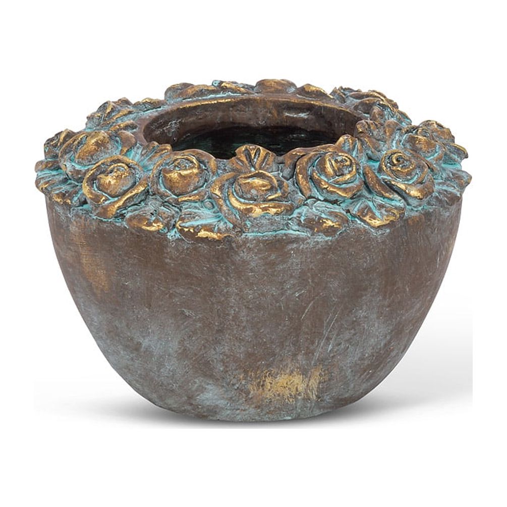 Set of 6 Small Rose Rim Planter/Vase - Walmart.com