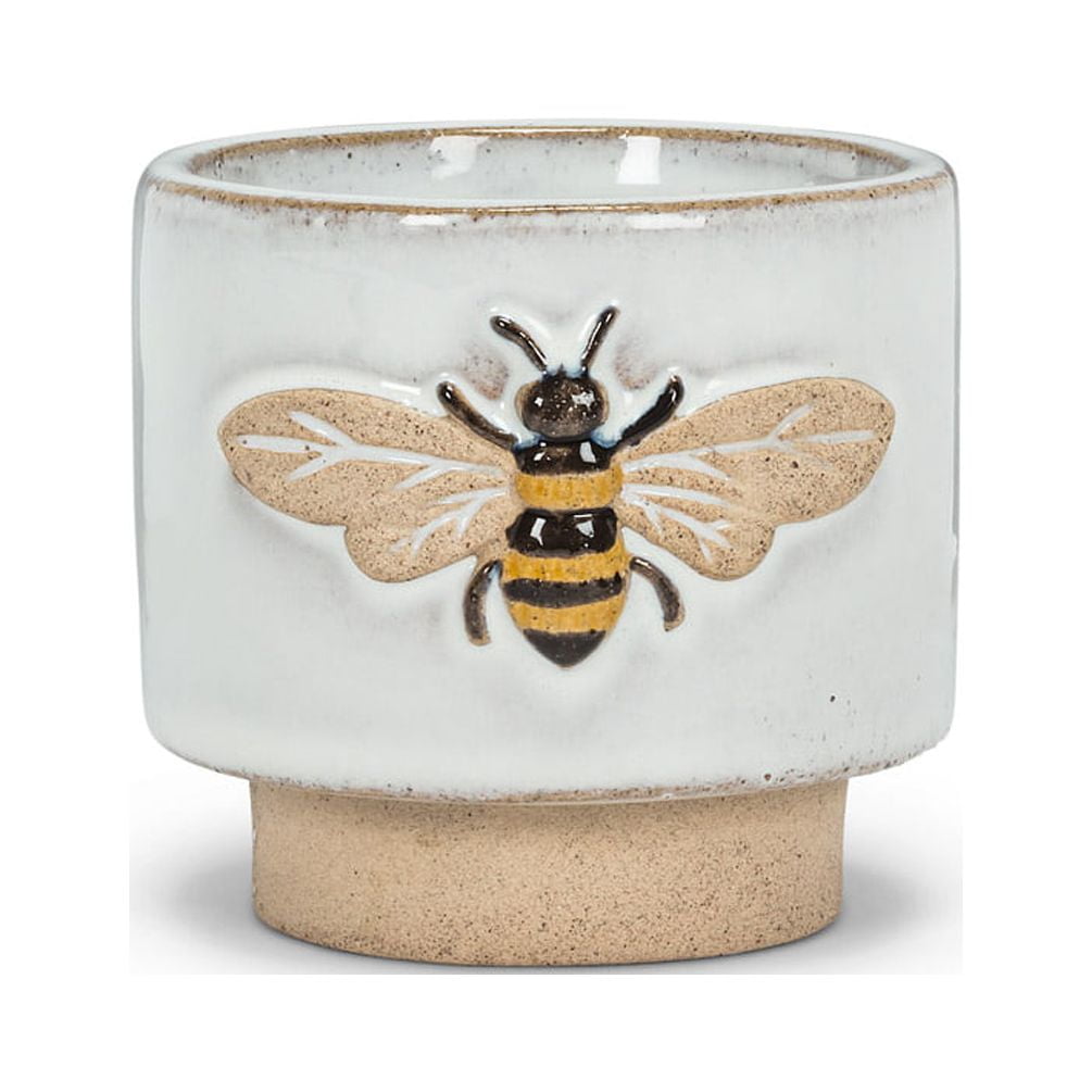 Set of 6 Small Single Emboss Bee Planter - Walmart.com