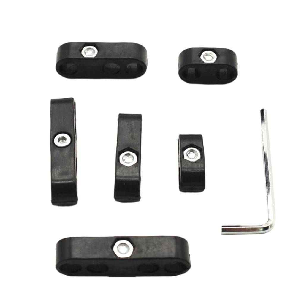 Set of 6 Spark Plug Wire Cable Cord Separators 7mm 8mm for for ...
